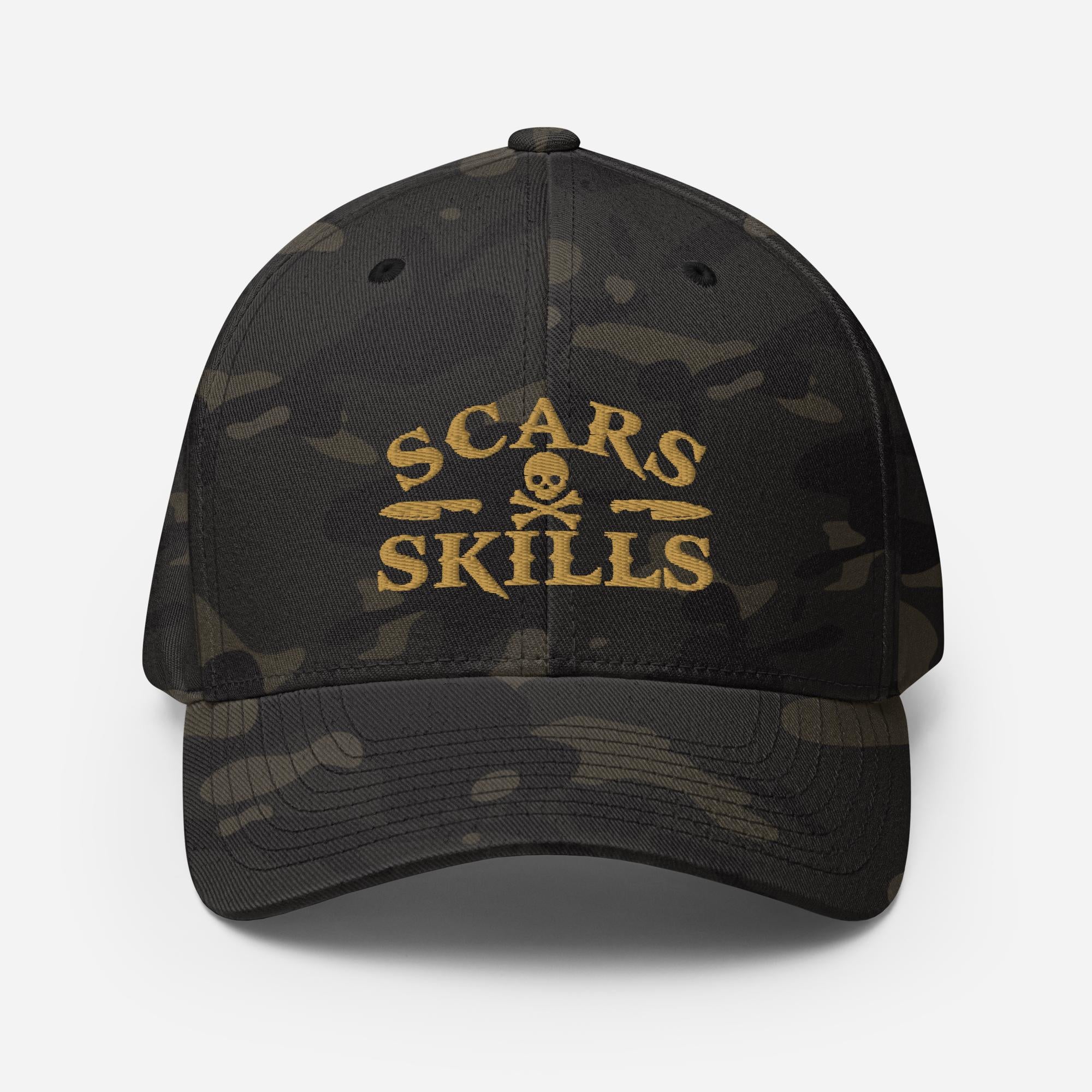 Scars & Skills FITTED Hat [Embroidered] – OddChef